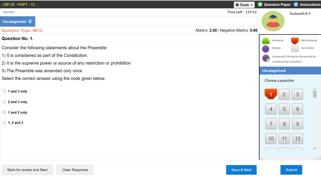 UPSC Prelims Test Series 2025 | Legacy IAS Academy