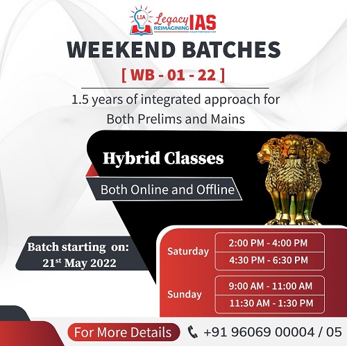 Weekend IAS Coaching Bangalore India For UPSC 2025-26