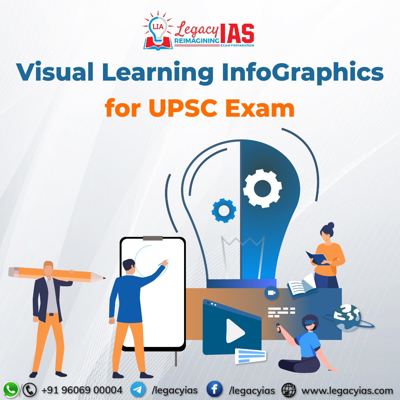 Visual Learning InfoGraphics for UPSC Exam | Legacy IAS Academy