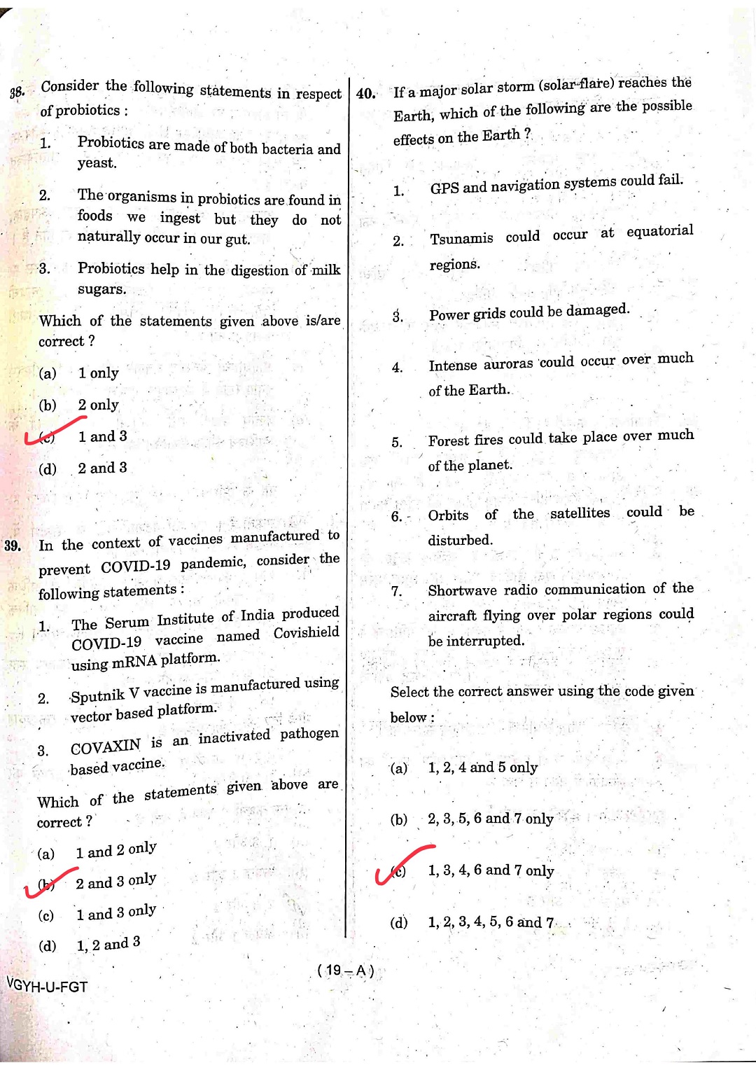 UPSC Prelims Answer Key 2022 With Solution - GS Paper 1 | Legacy IAS