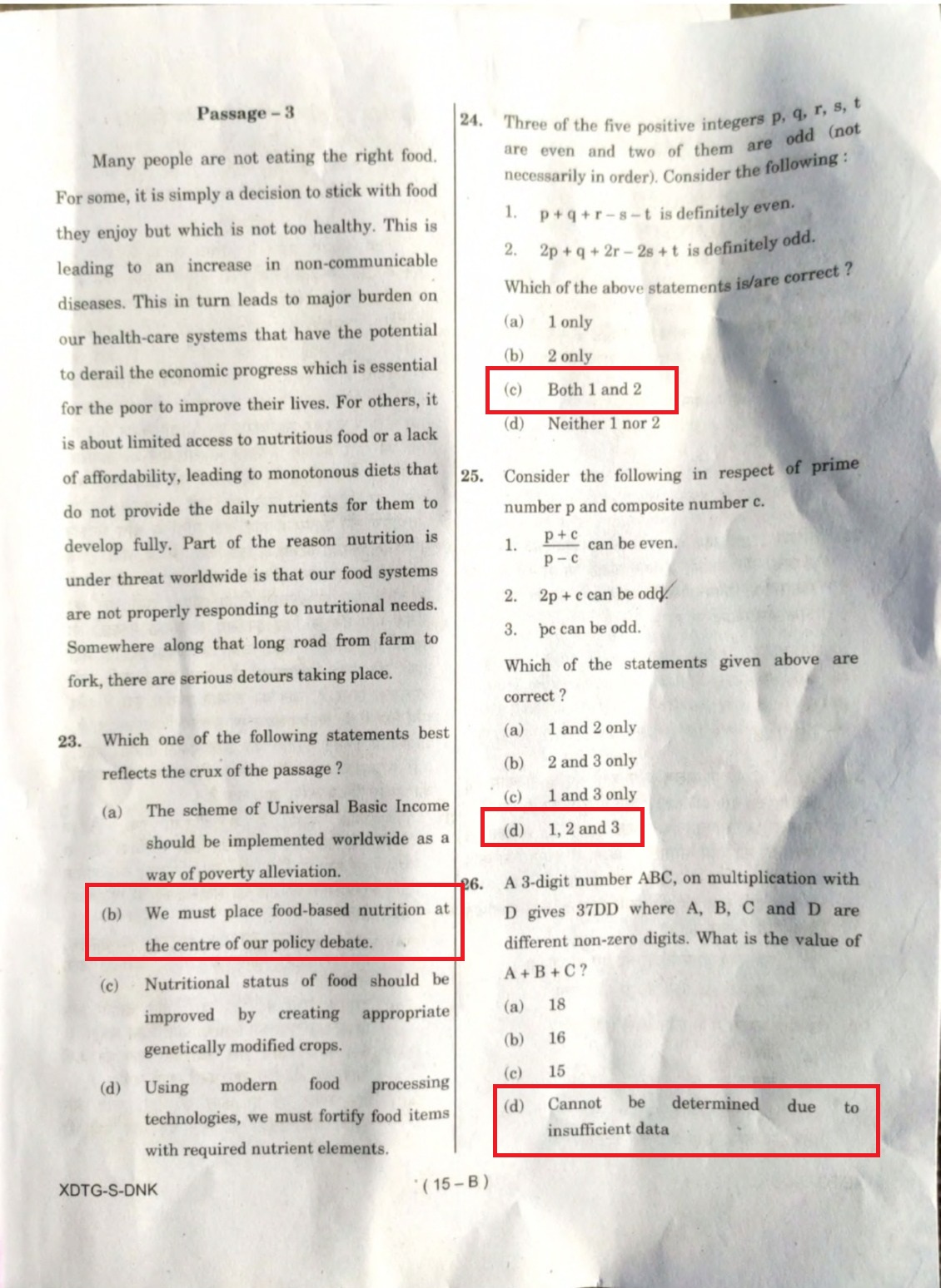 UPSC Prelims 2023 Answer Key (GS Paper 2) | Legacy IAS Academy
