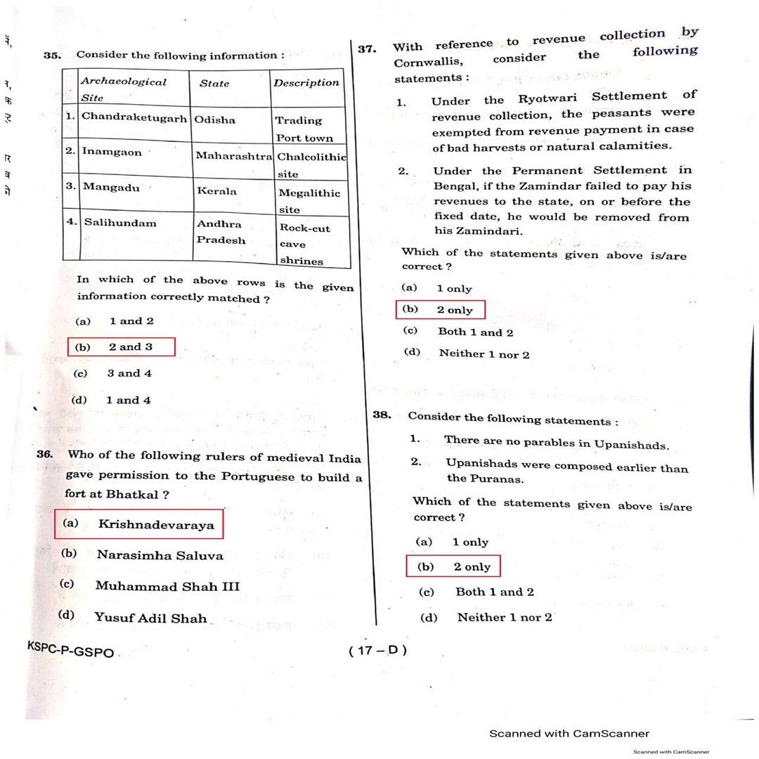 UPSC Prelims 2024 Answer Key for GS Paper 1 | LIA