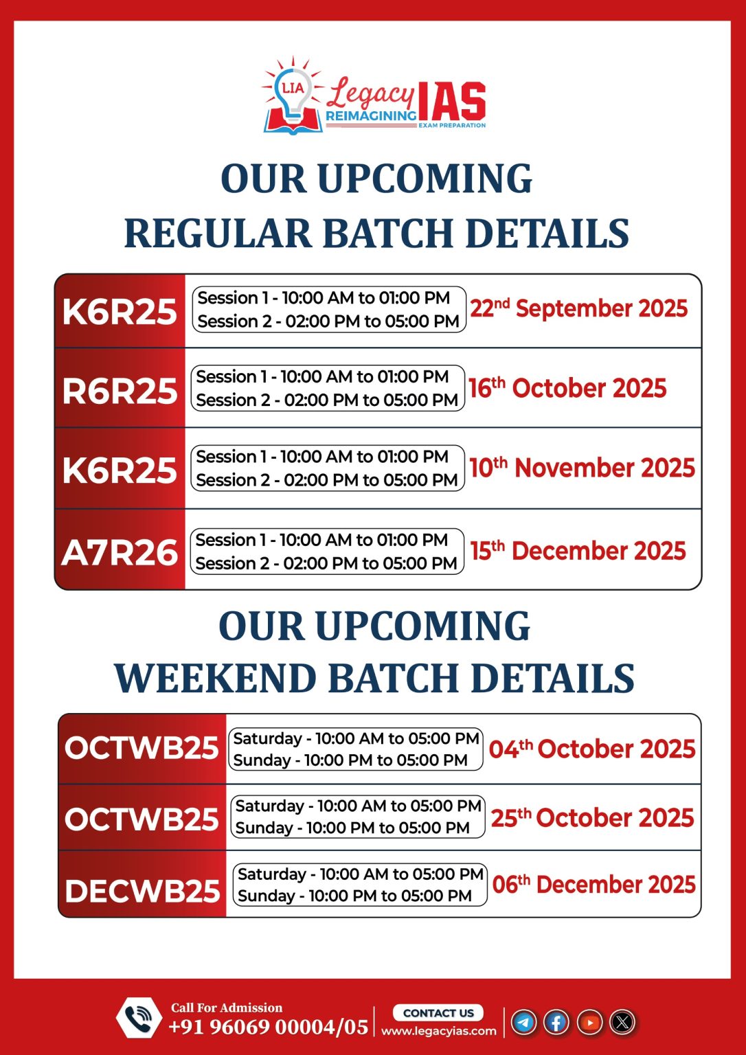 Current Affairs 25 September 2025 | Legacy IAS Academy